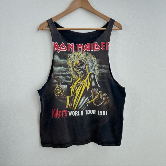 Shirts | Iron Maiden World Tour 1981 Tank Top | Poshmark